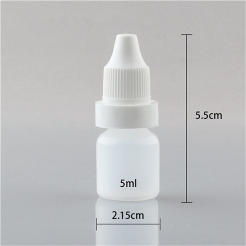 5ml natural LDPE/HDPE Eye Drop Plastic Dropper Bottles JF-053 with ...