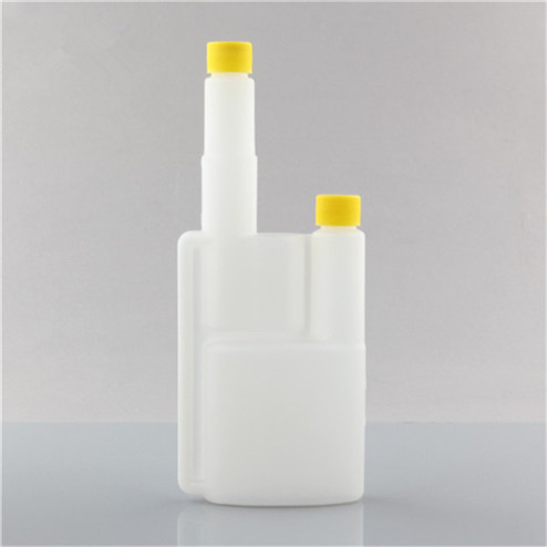 150ml translucent HDPE twin neck bottle YFA-255