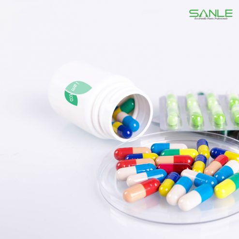 Eco Pla compostable & biodegradable medicine capsule bottle pill ...